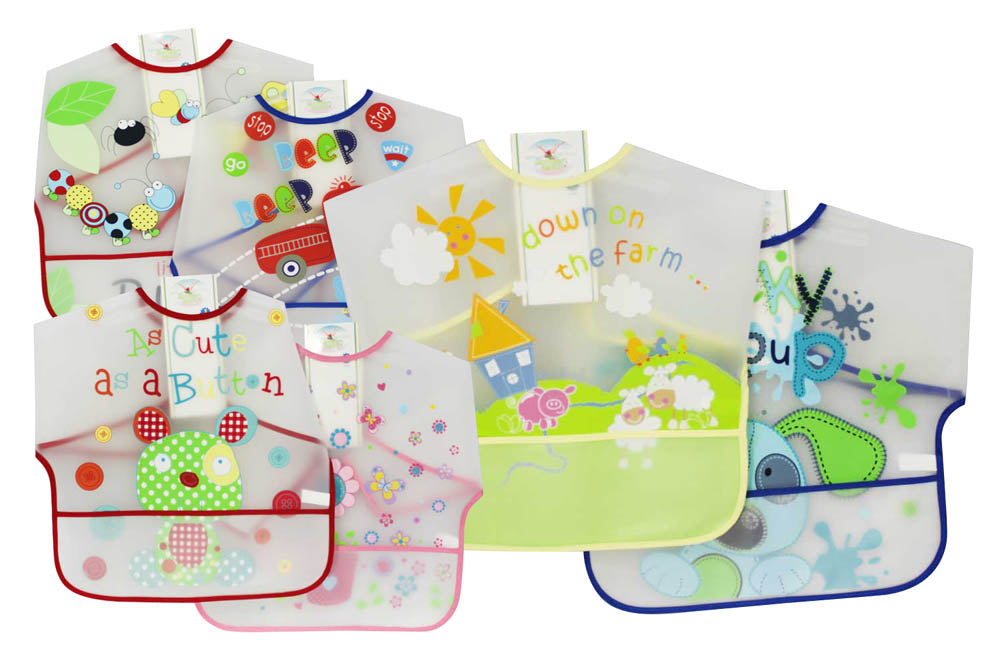 PRINTED EVA BIBS ASSORTED – Mothers Choice